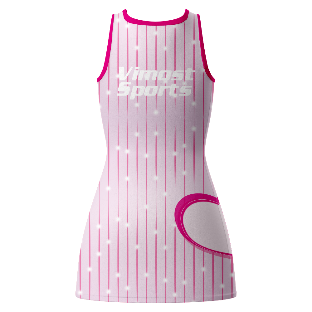 China custom A-line netball dress manufacturers, custom A-line netball ...
